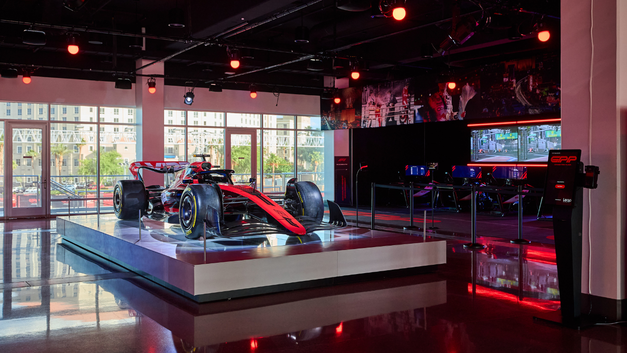 Get In on the Action With America's Largest Immersive F1 Attraction