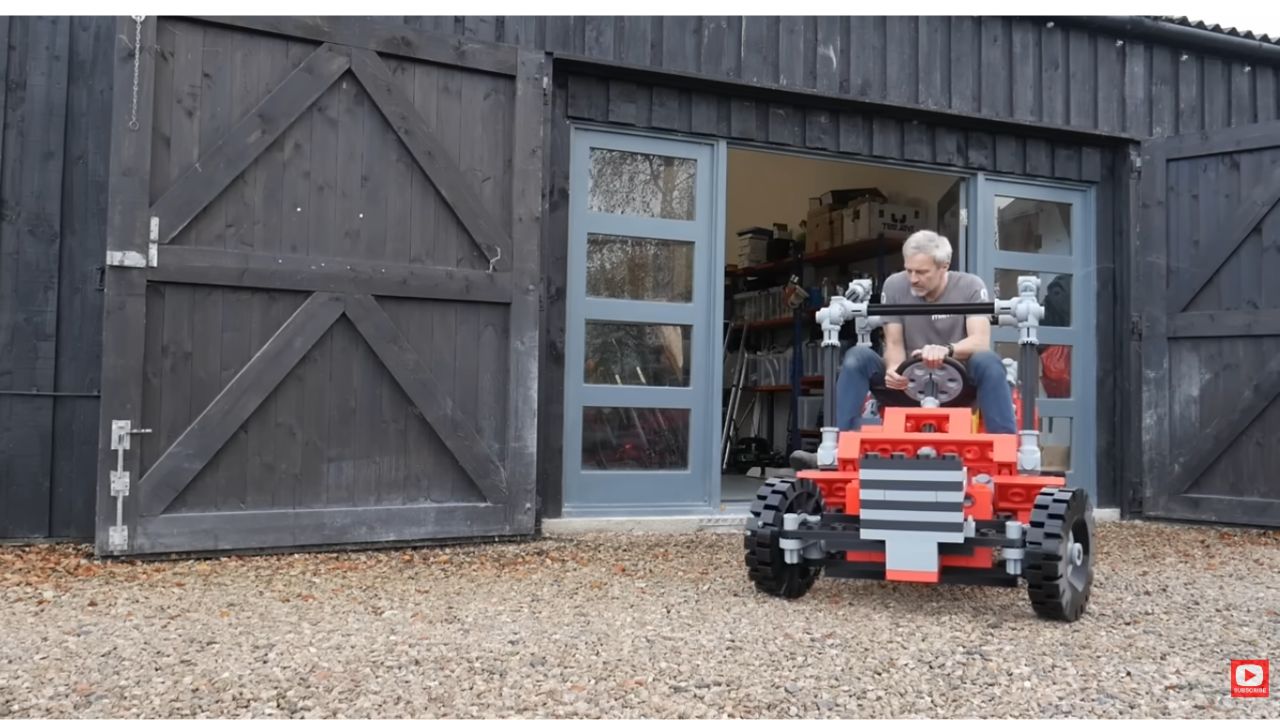 A Guy Just Built a Full-Size LEGO Dune Buggy You Can Actually Drive ...