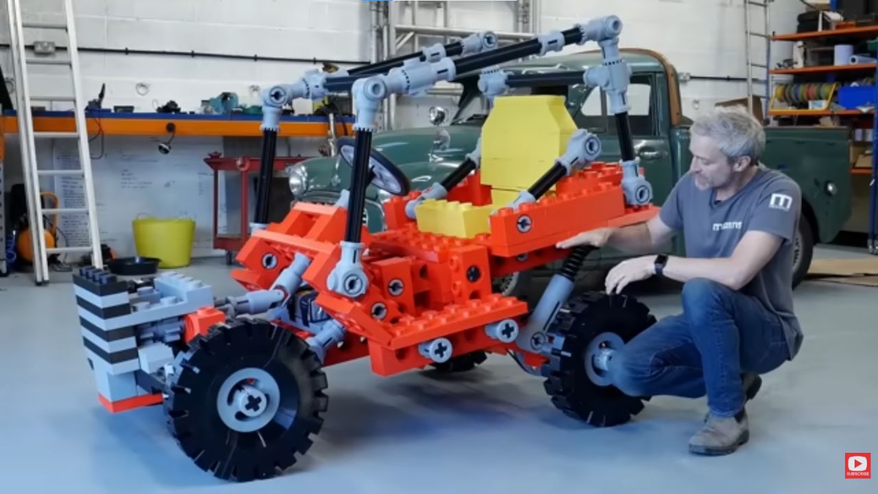 A Guy Just Built a Full-Size LEGO Dune Buggy You Can Actually Drive ...