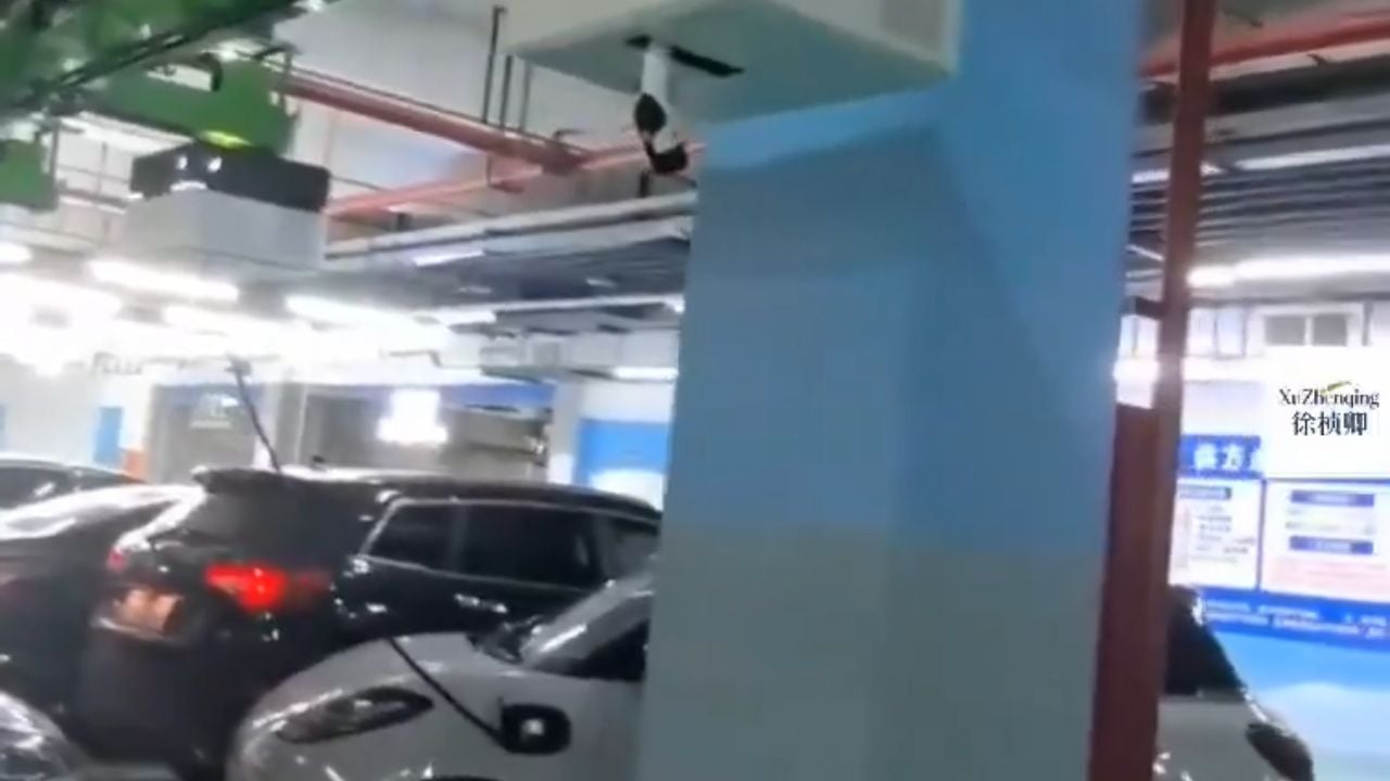 China’s Ceiling Mounted EV Chargers Show America How It's Done