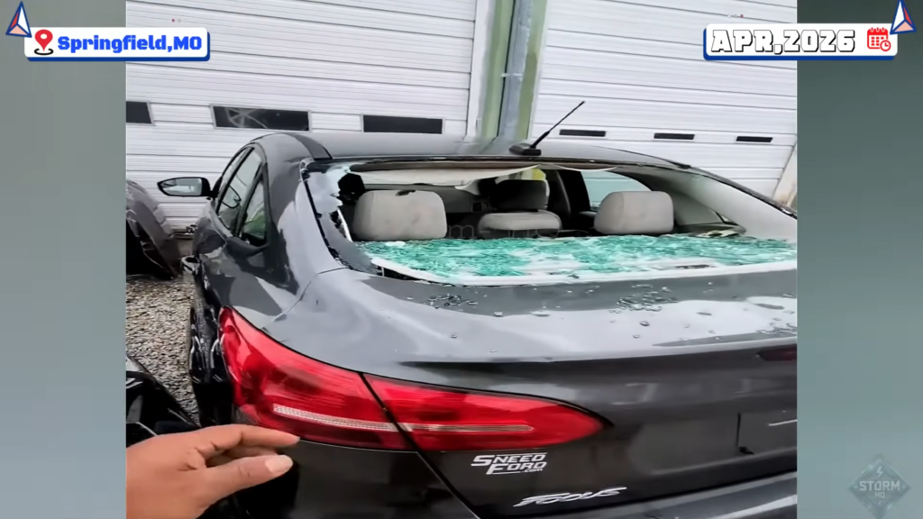 Springfield Hail Storm Triggers Insurance Catastrophe Status as Auto ...