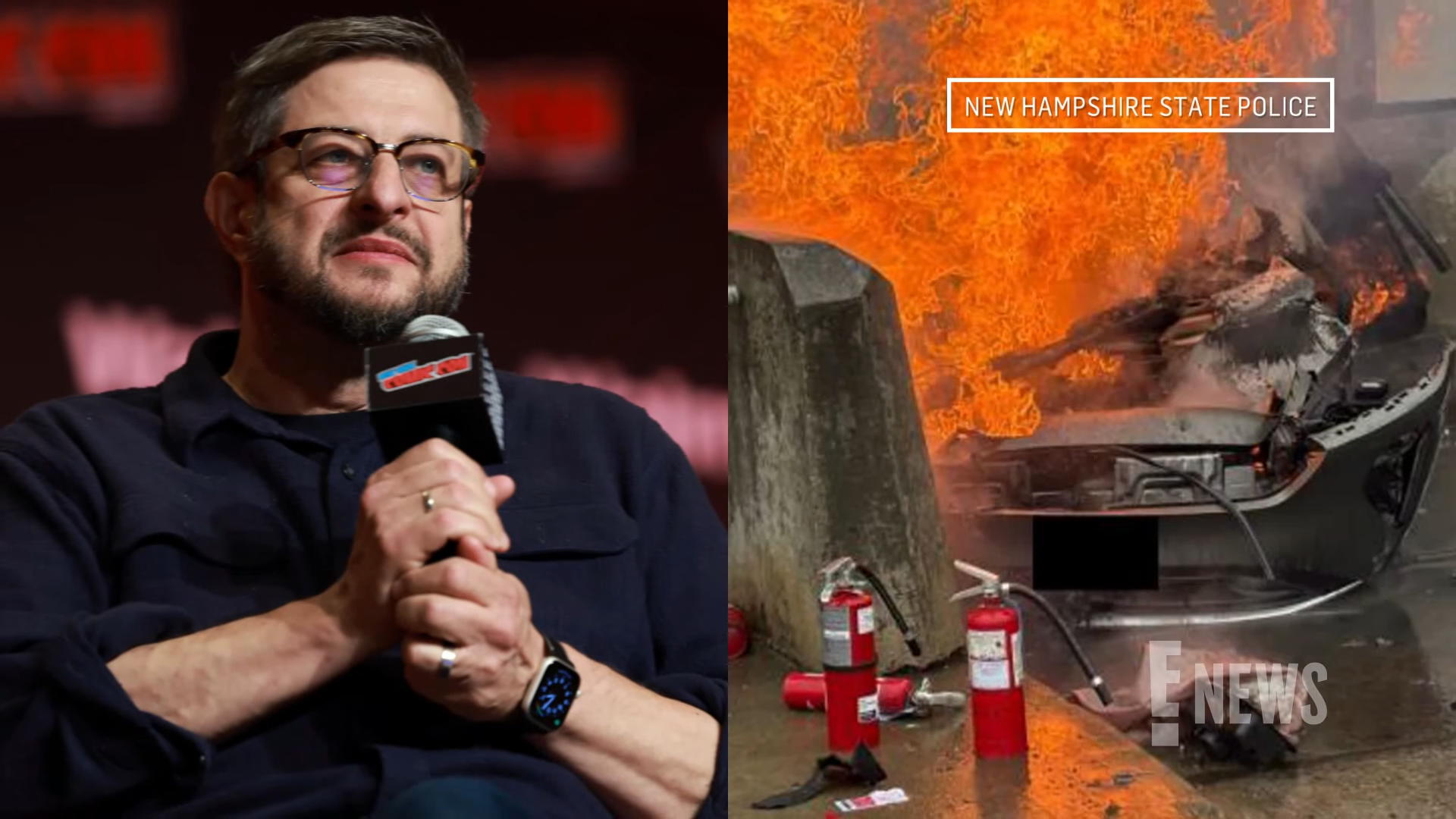 Gene Belcher's Voice Actor Eugene Mirman Pulled From Burning Car by ...