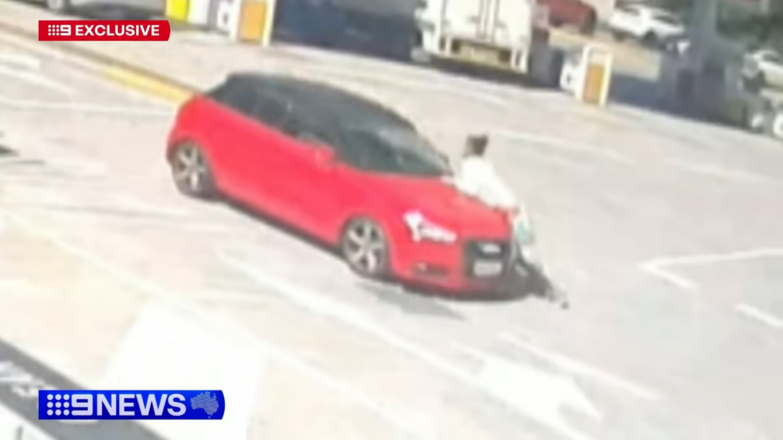 Woman Jumps on Moving Car Hood During Gold Coast Road Rage Incident ...