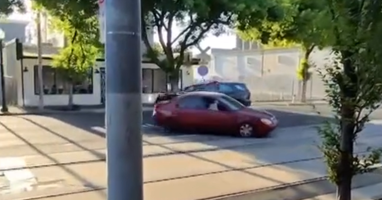 Sacramento Police Chase Ends With Patrol Car Struck and Officer ...