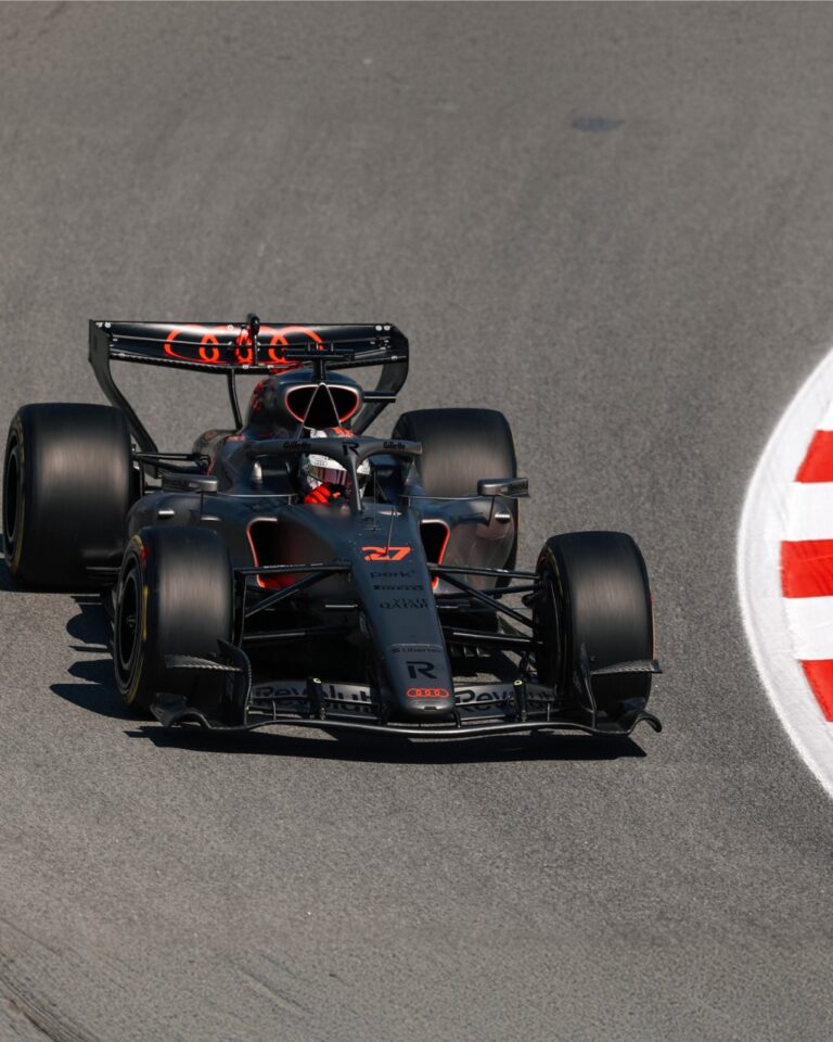 Not a Crash But A Stray Stone Forced Audi's F1 Car Out of the Race in a ...
