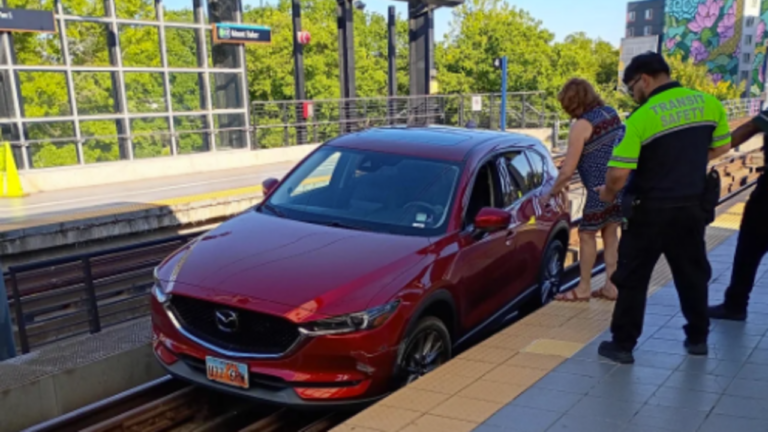 Seattle Woman Drives SUV Onto Light Rail Tracks, Bringing Trains To A ...